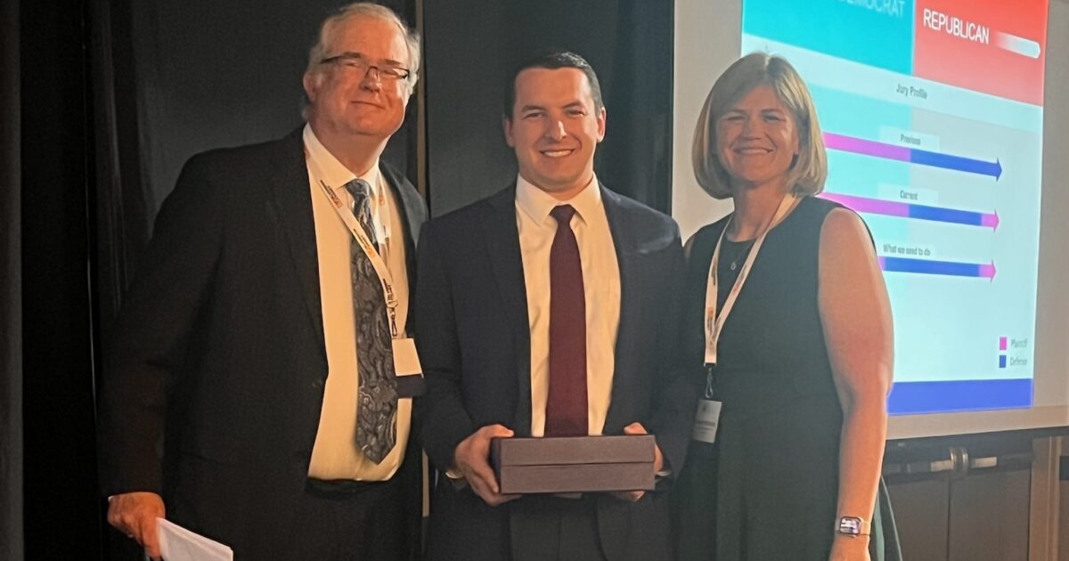 Partner, Josh Strief, Awarded the Iowa Defense Counsel Association's ...